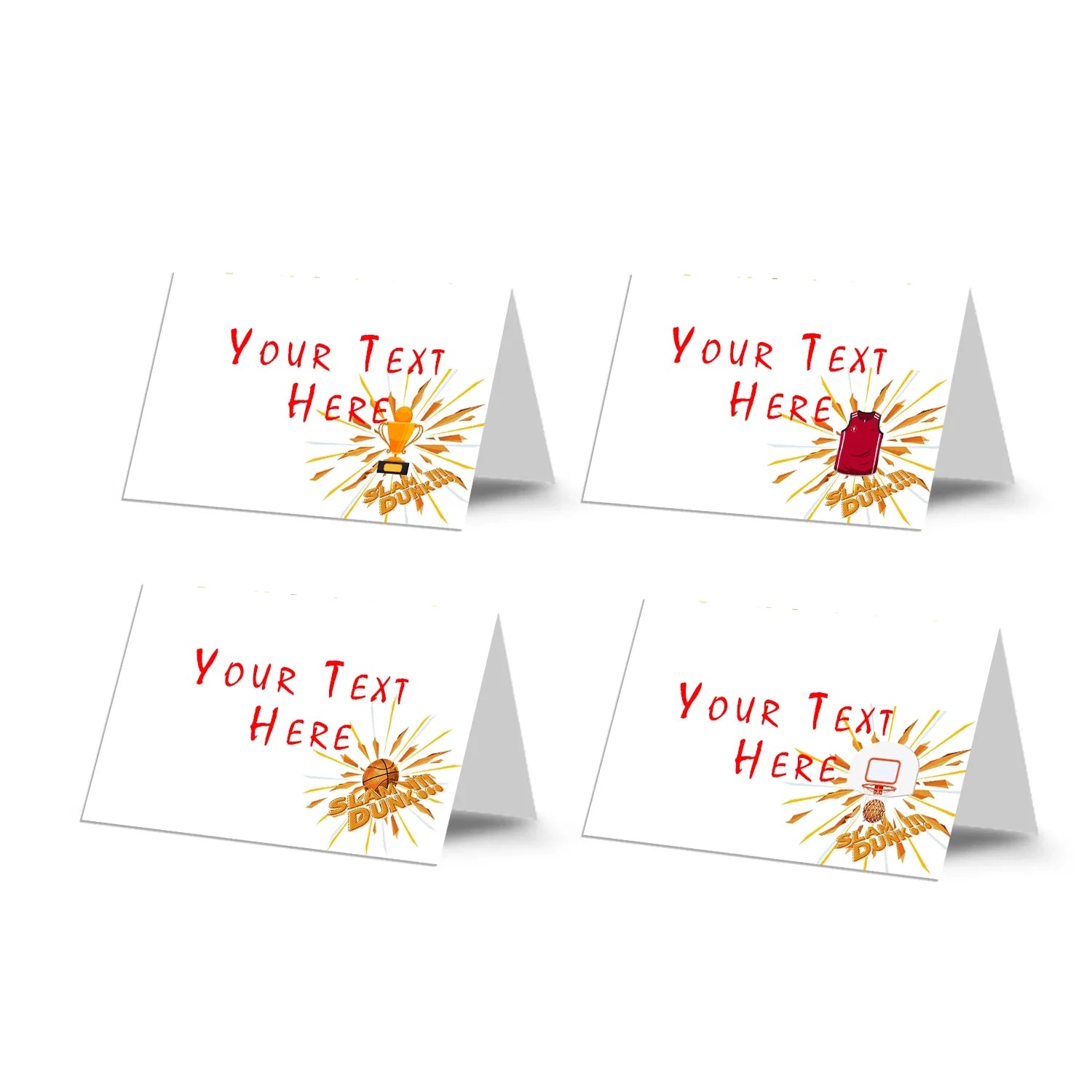 Label Your Dishes with Basketball Food Cards for a Themed Food Display ...