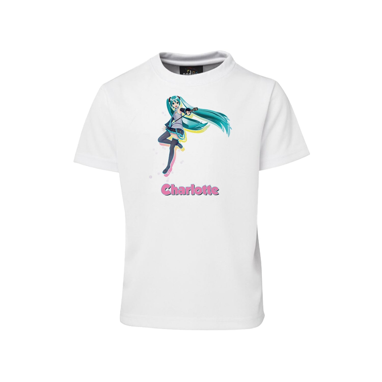 Hatsune Miku Sublimation T-Shirt - Custom T-Shirts with Hatsune Miku D ...
