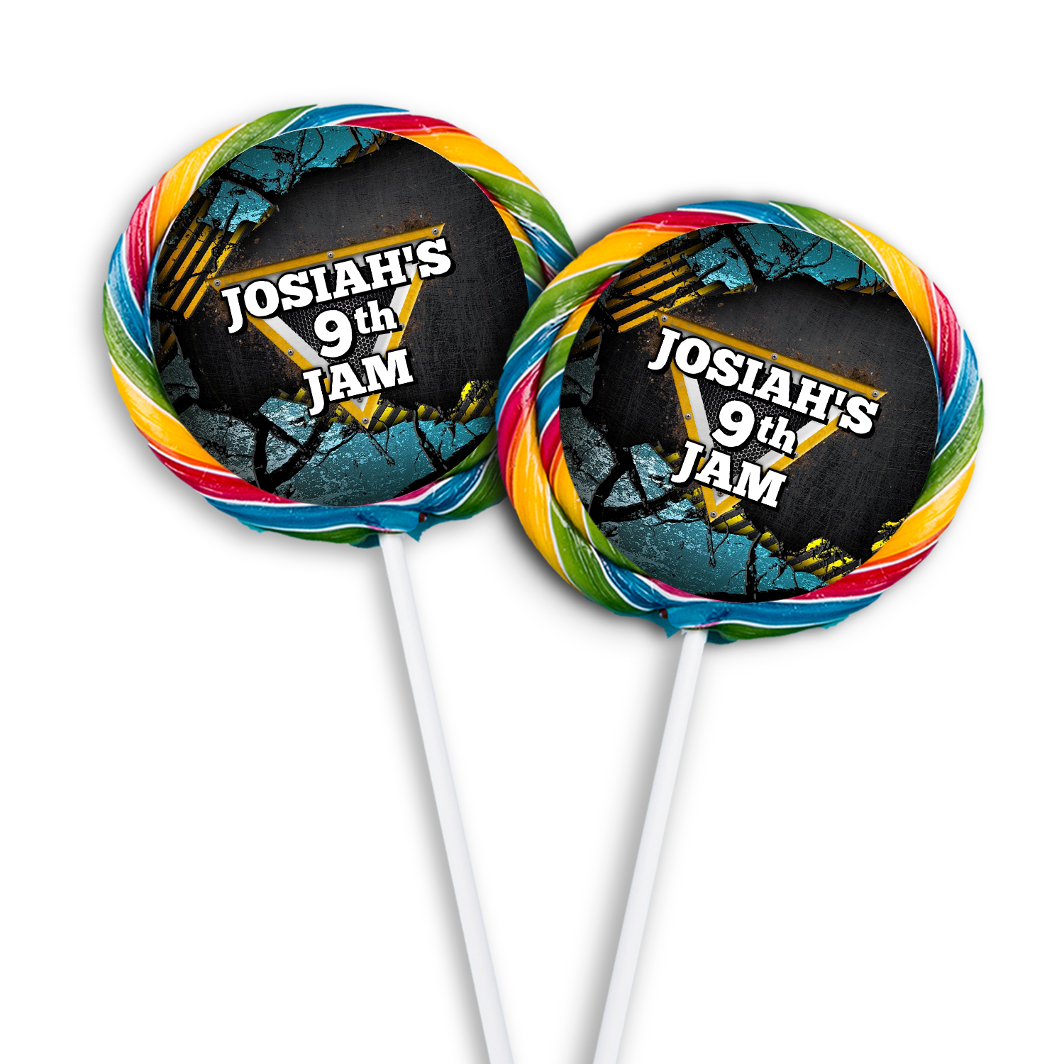 Savor the Sweetness with Our Monster Jam Lollipop Label – Terryberri