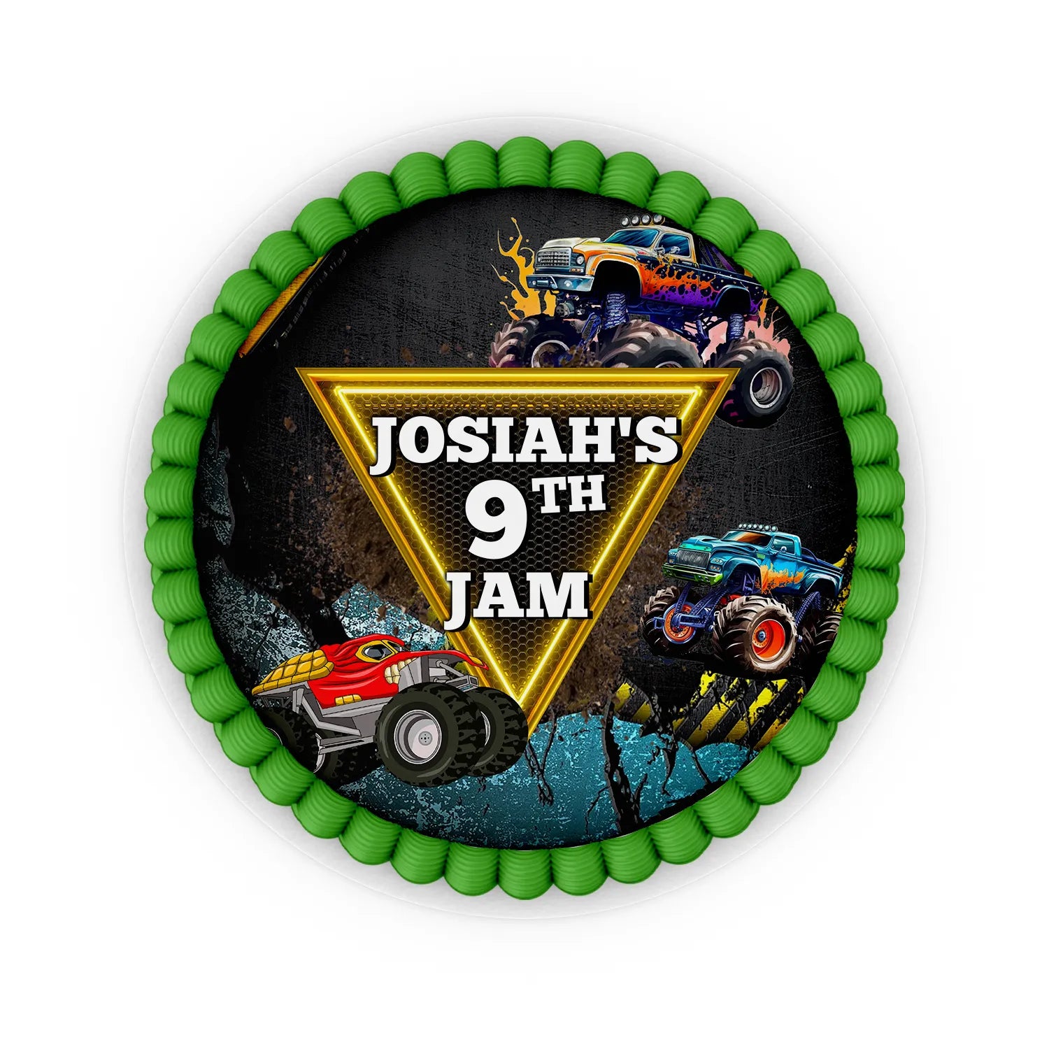 Monster Jam Edible Icing Sheet Cake Images – Terryberri