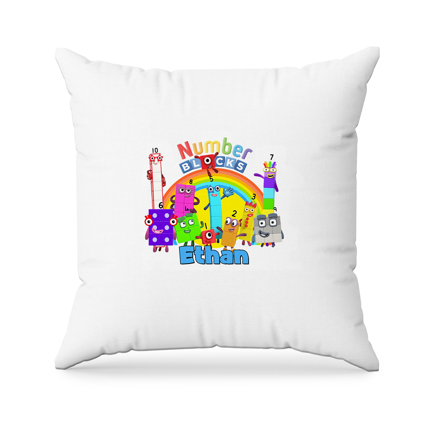 Sublimation Pillowcases - NumberBlocks Personalized Designs – Terryberri
