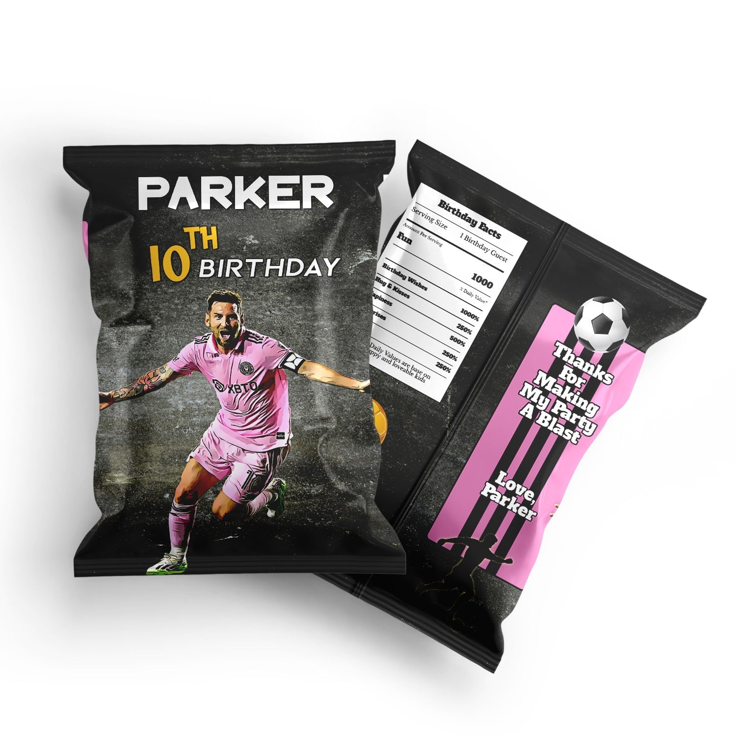 Lionel Messi Chips Bag Label - Add a Crunchy Twist to Your Party ...