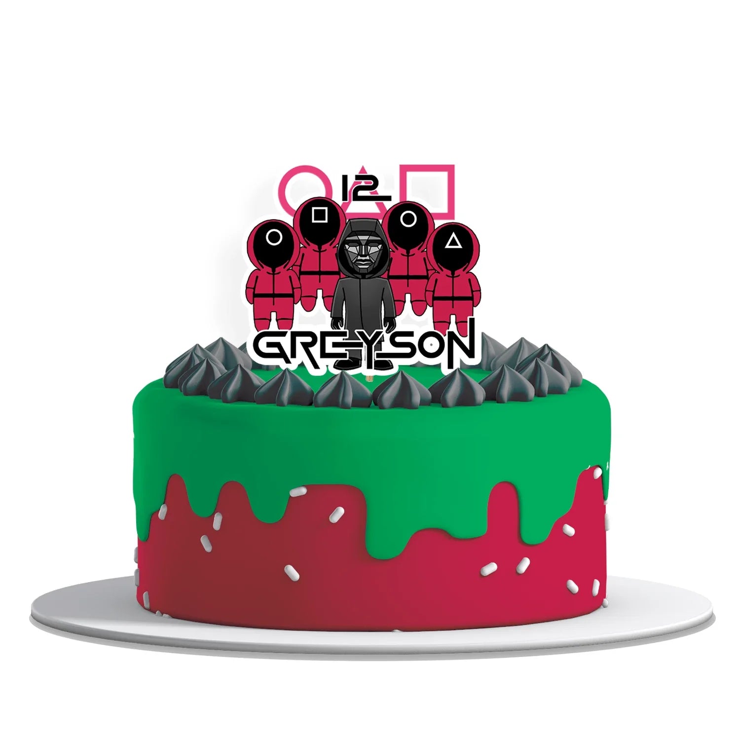 Squid Game Personalized Cake Toppers – Terryberri